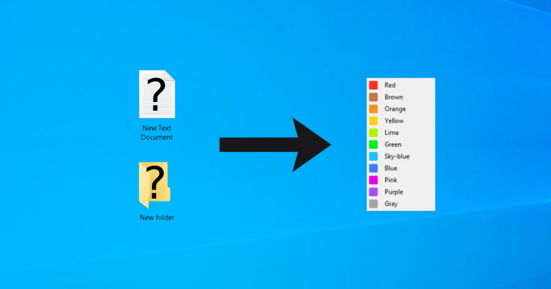 How To Change Color Of File Names On Desktop Mac
